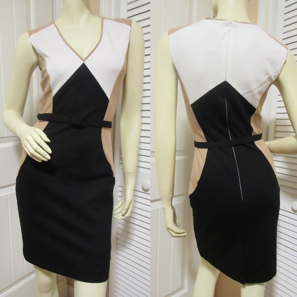 Trina Turk | Dresses | New Trina Turk Color Block Sheath Dress ...